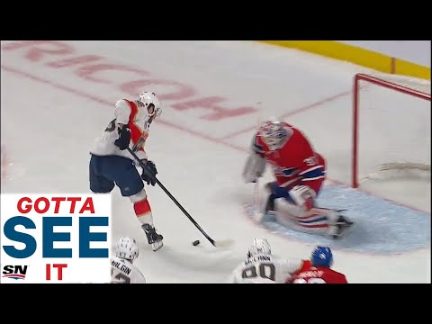 Gotta See It: Mike Hoffman Fools Antti Niemi With Filthy Deke After Panthers Steal Puck