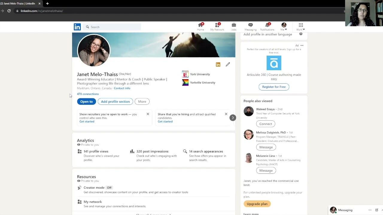 Janet MT | Leveraging Your LinkedIn