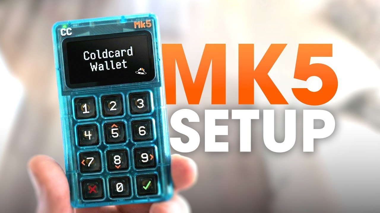 Secure Your Bitcoin Like A Pro | COLDCARD Mk5 Full Guide