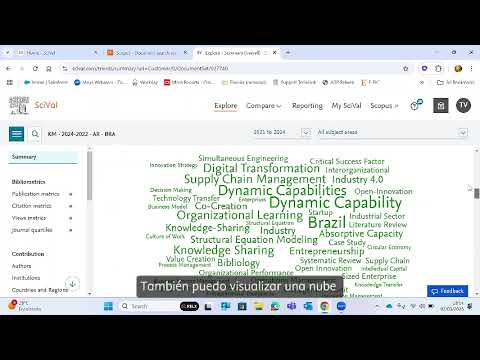 Interoperabilidad de SciVal y Scopus