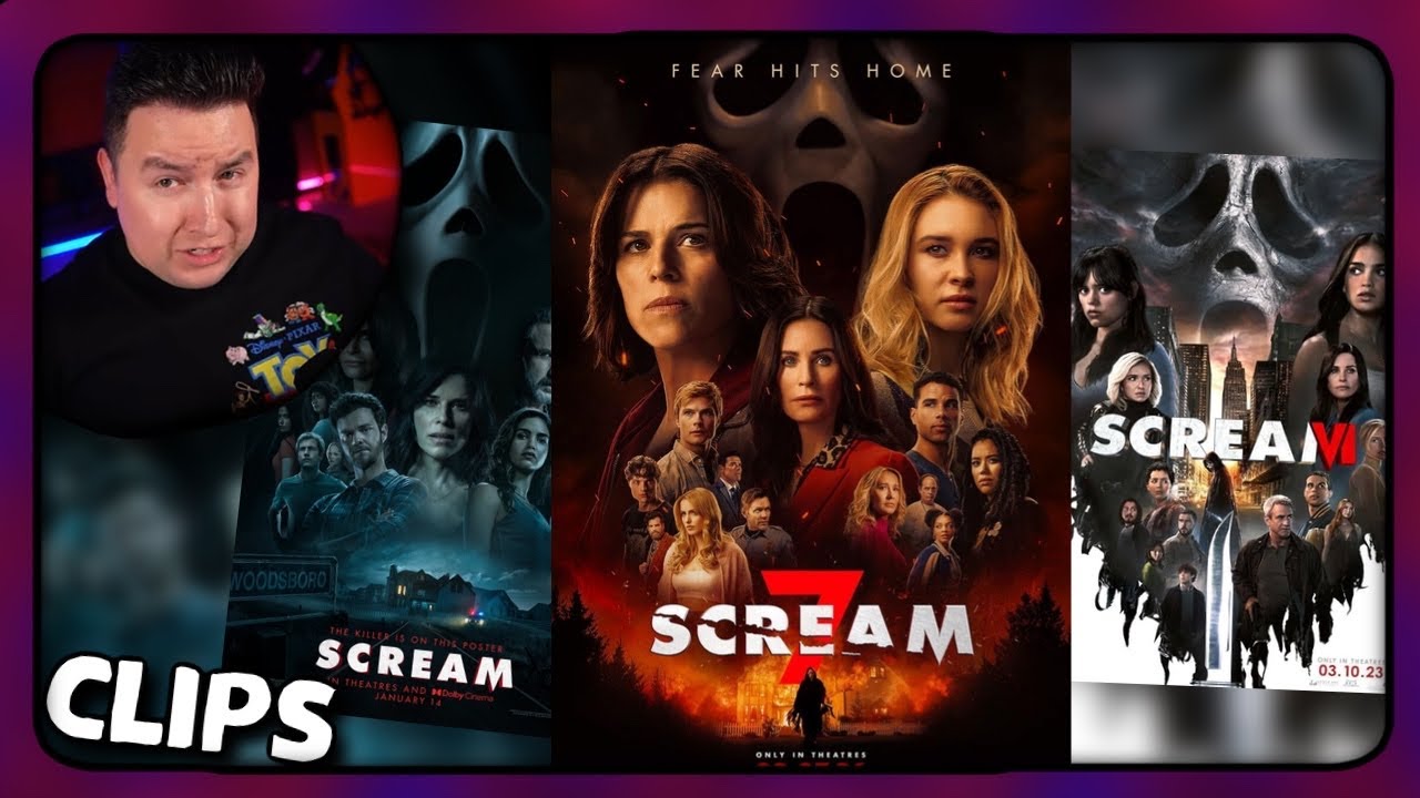Comparing The Scream 7 Poster To 5 & 6