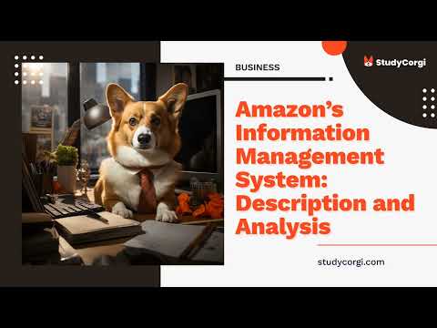 Amazon’s Information Management System: Description and Analysis - Research Paper Example