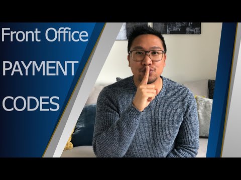 Hotel Front Office Payment Codes