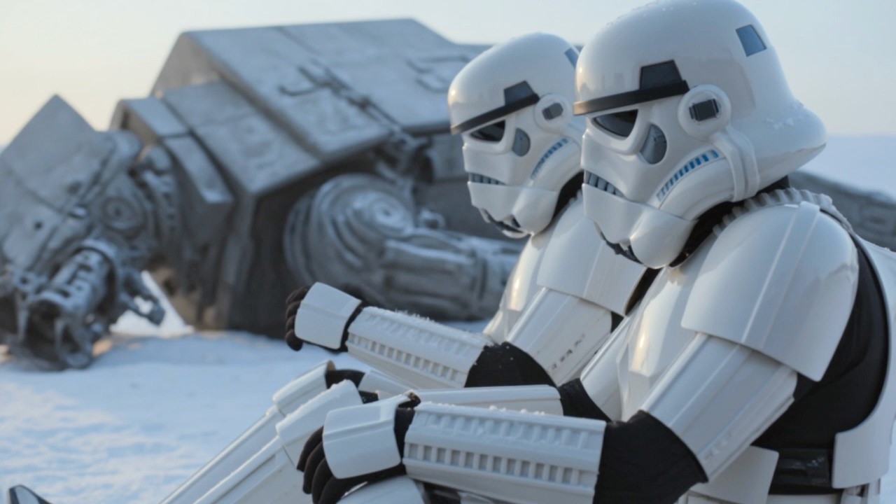 Dave and Greg Try Using an AT-AT