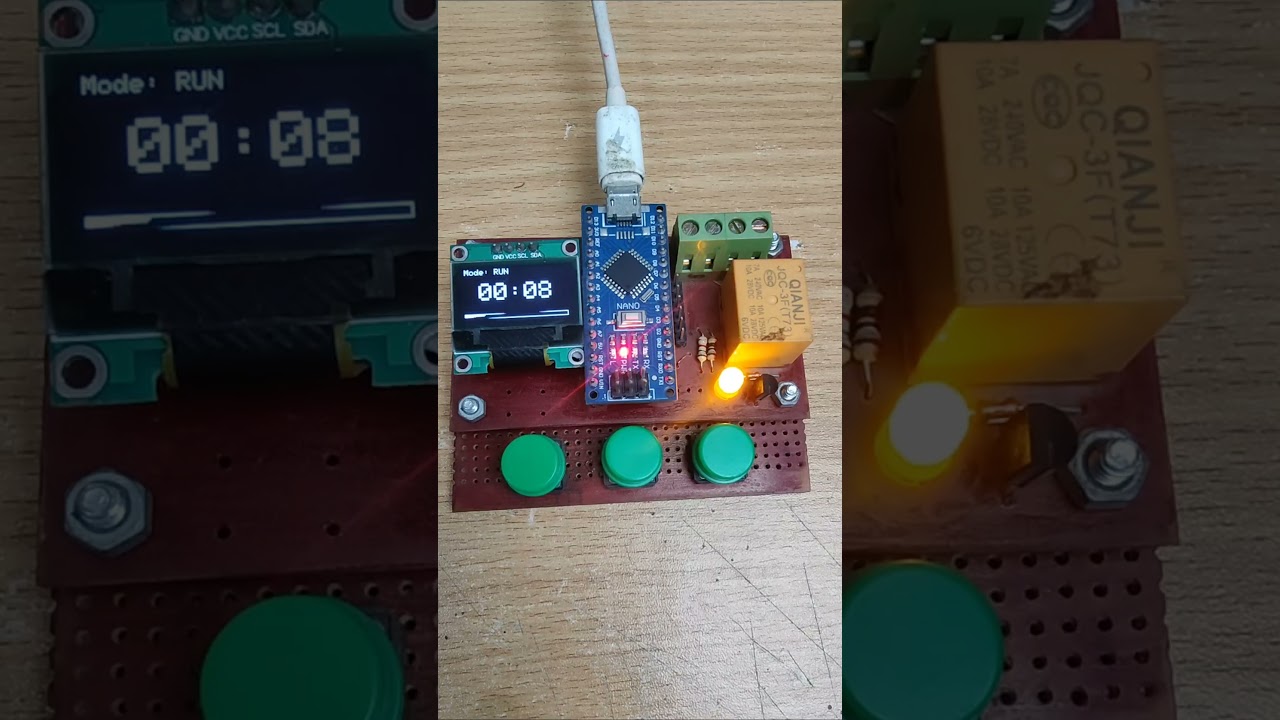 Digital Timer Arduino Project #kiyanislab #diy #digitaltimer  #arduinoproject