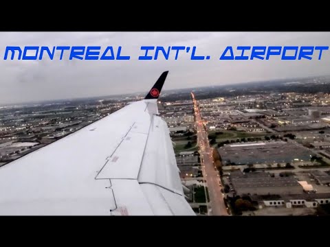 MONTREAL TRUDEAU INTERNATIONAL AIRPORT (YUL) Quebec , Canada #aircanada #canada #montreal #airport