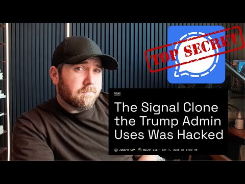 Signal Clone HACKED in 15 Minutes — Gov Chats Exposed