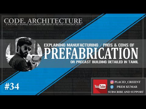 Prefabrication process in buildings explaining the manufacturing process with its pros & cons (v34)