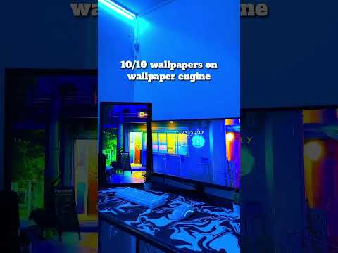 Intro wallpaper is called βLofi Cafeβ #gaming #pc #wallpapers #wallpaperengine