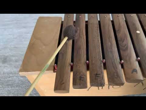 Vintage Studio 49 Wooden Xylophone / Marimba Made in West | Reverb