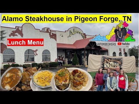 Alamo Steakhouse | Lunch Menu | Pigeon Forge, TN