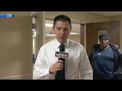Who's that behind Joe?