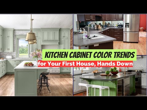 41 Kitchen Cabinet Color Trends That Are Making a Splash Right Now