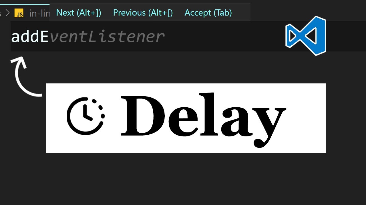 VS Code: Inline Suggestions Delay
