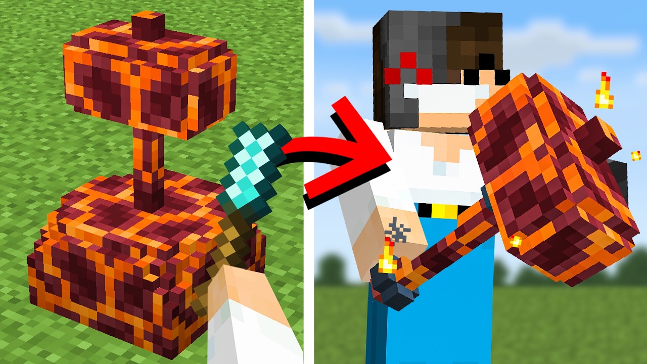 Minecraft But Anything You Chisel, You Get