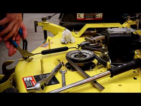 John Deere X738 Gear Box Service