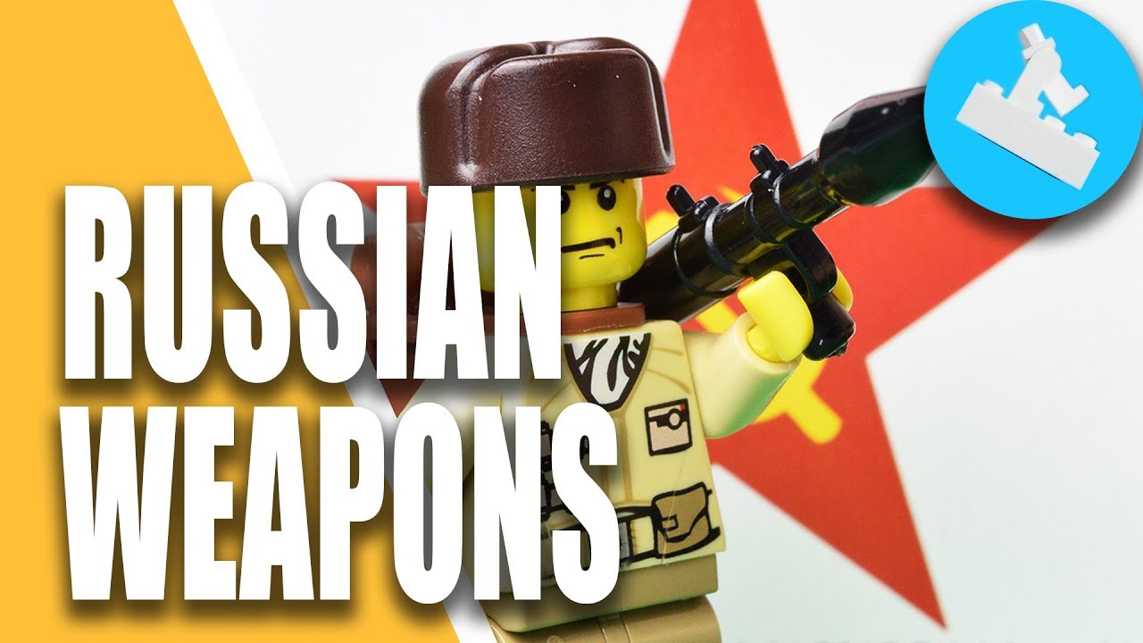 Lego Brickarms Russian Weapon Pack// Unboxing
