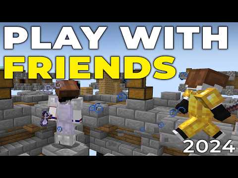 How To Play Minecraft with Friends (Java Edition 2024)