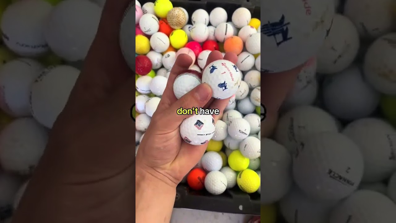 You don’t think we have a globe golf ball? 😭 #golfputters #golfball #supergolf #speedgolf