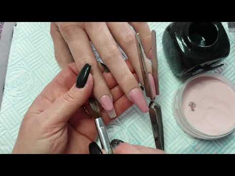 CJP Nude Acrylic Set with Neon Pigment Design