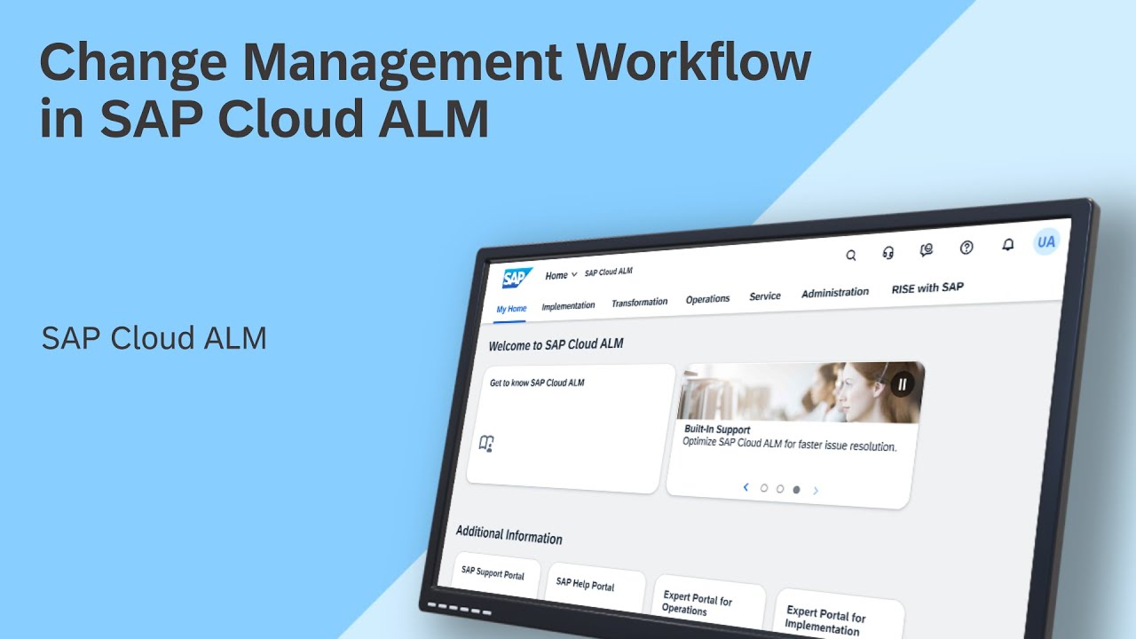 Change Management Workflow in SAP Cloud ALM