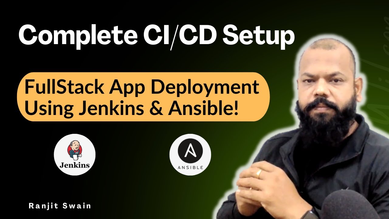 Full Stack Java Application Deployment using Jenkins & Ansible | DevOps Tutorial