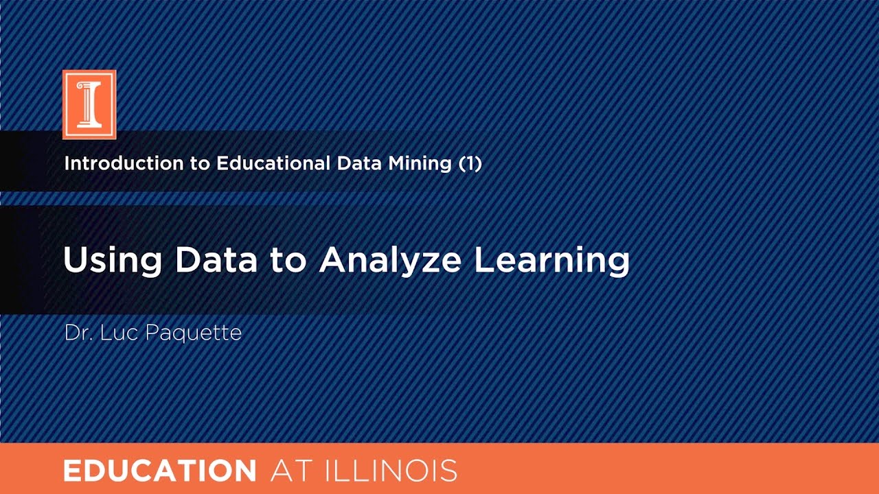 Using Data to Analyze Learning