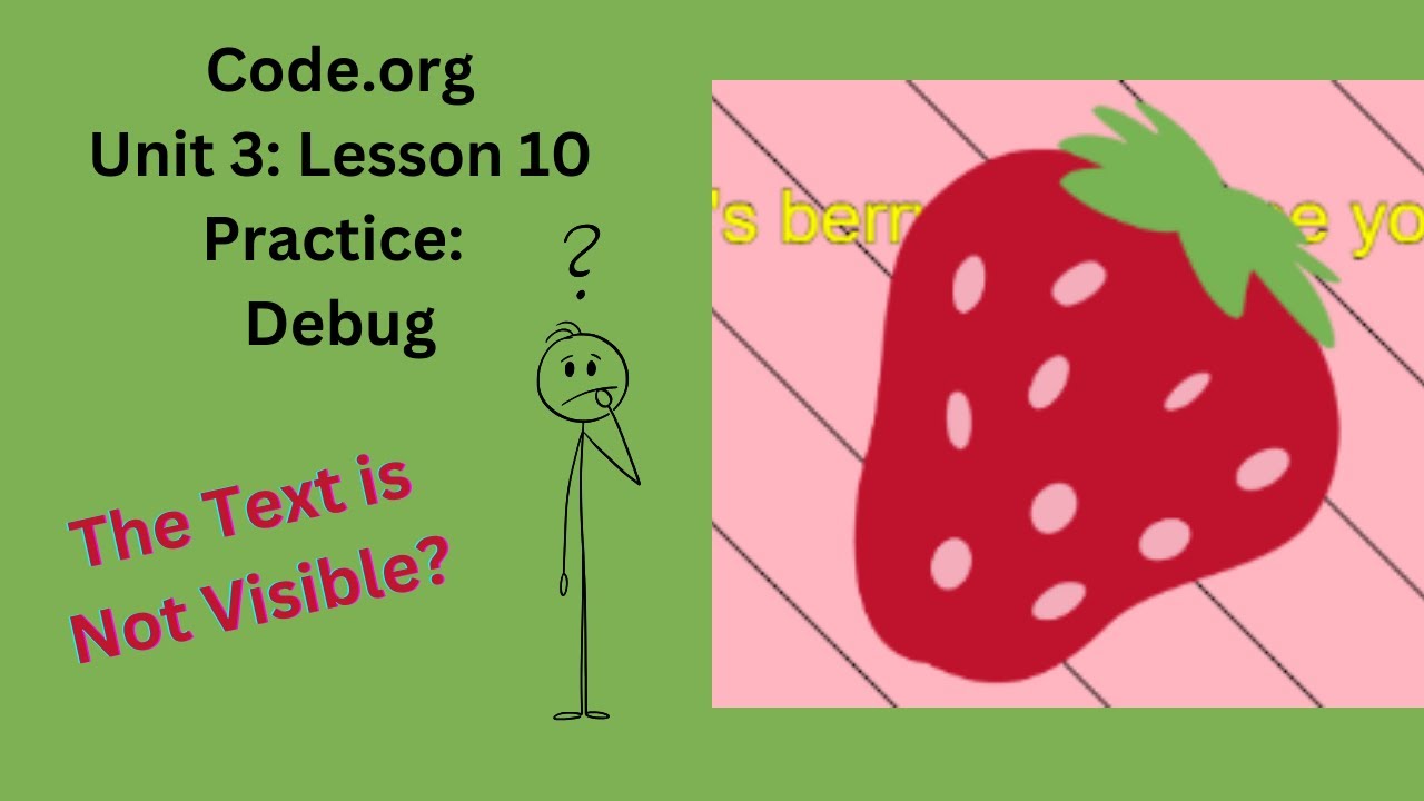 Code org Lesson 10 Practice Debug
