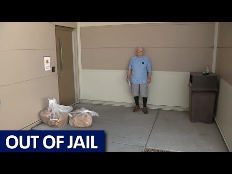 Michael Turney walks out of jail a free man