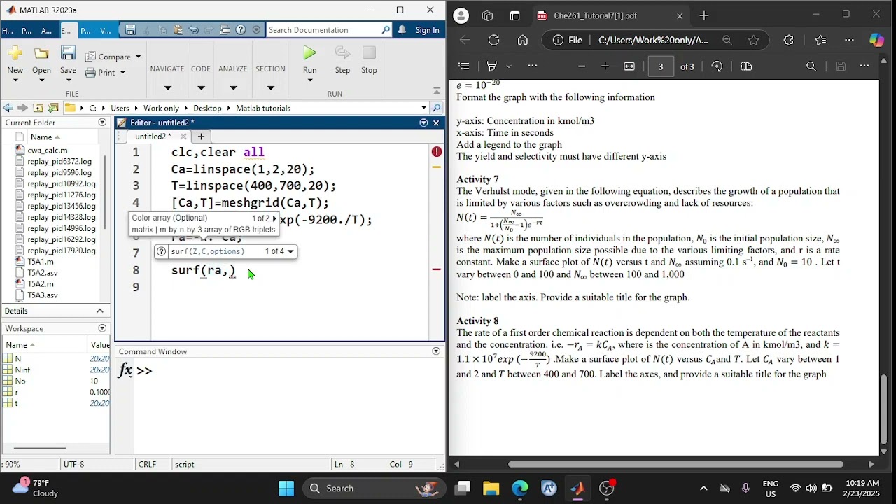 Tutorial 7 Activity 8
