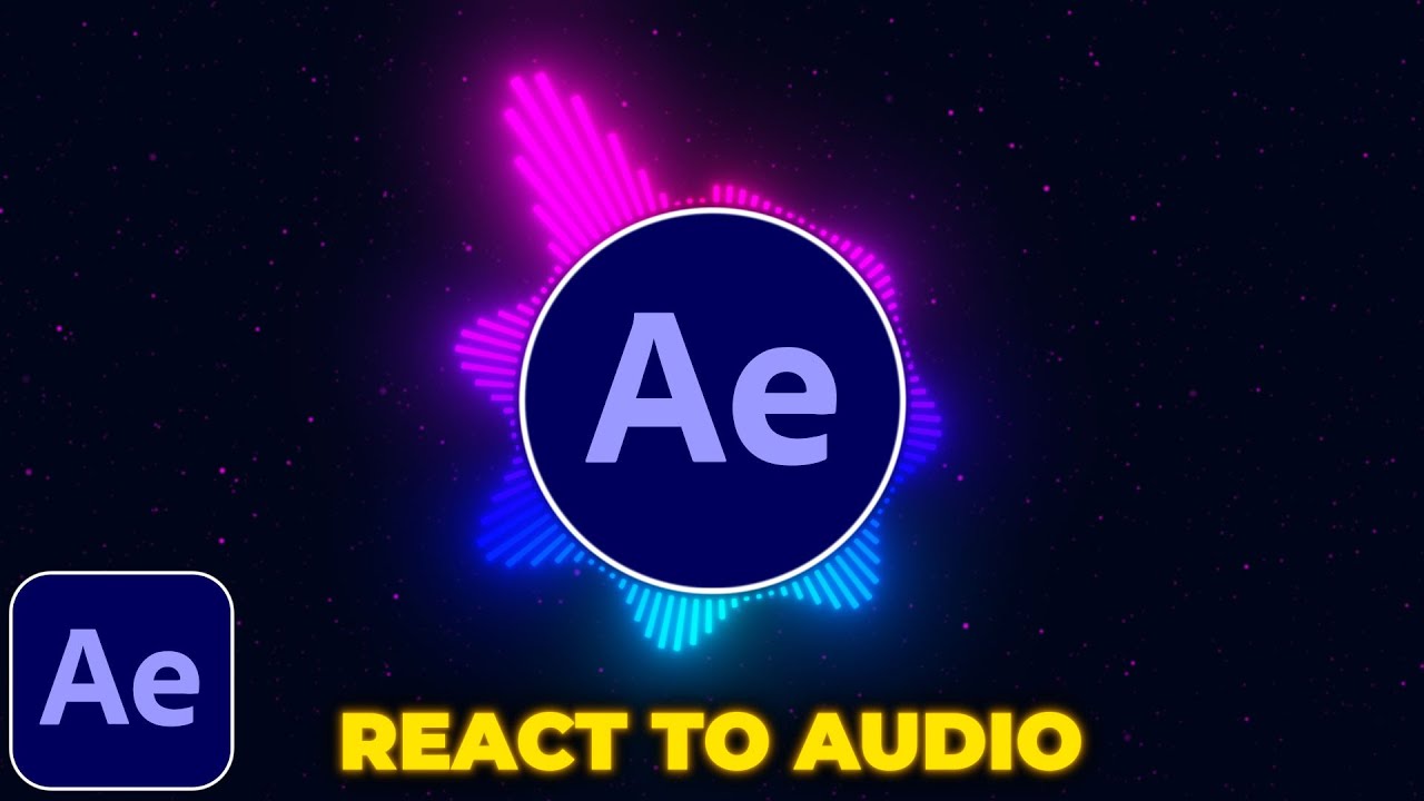 Reactive Audio Spectrum Waveform Tutorial in After Effects | Audio Visualizer Tutorial
