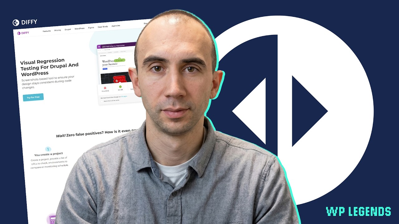 Yuri Gerasymov, Founder of Diffy, on Visual Regression Testing for WordPress | E126