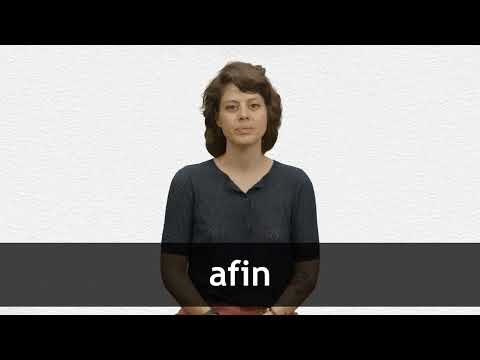 English Translation of “AFIN” | Collins French-English Dictionary