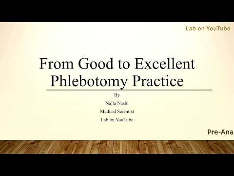 Pre-Analytical Errors in Clinical chemistry - Channel Introduction
