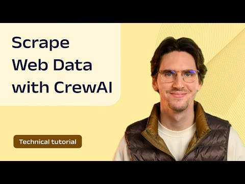 How to Scrape Web Data With CrewAI?