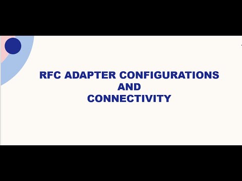 SAP CPI | RFC Adapter Configurations and Connectivity