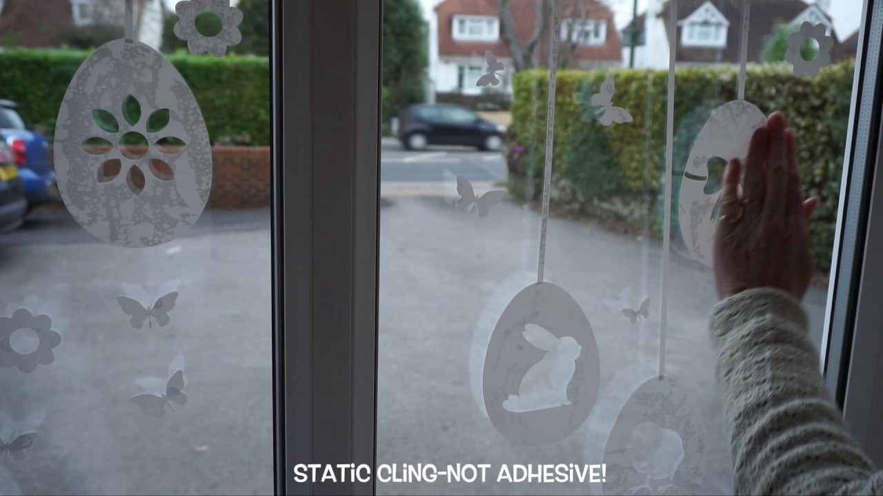 Easter Egg Window Cling