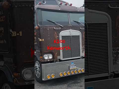 Old school cool Kenworth K100 aerodyne. So much want! #Kenworth #k100 #trucking #largecar #bigtruck