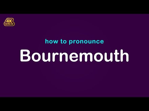how to pronounce Bournemouth ćPremier Leagueć