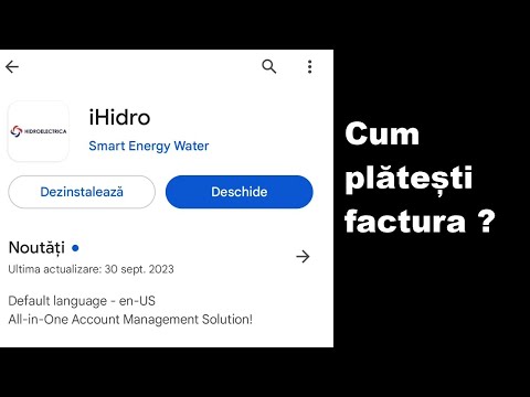 Aplicați Hidroelectrica s-a lansat fără modulul de plăți - cum plătești factura?