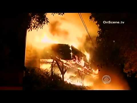 CBS Evening News - Los Angeles hit with second round of arson attacks