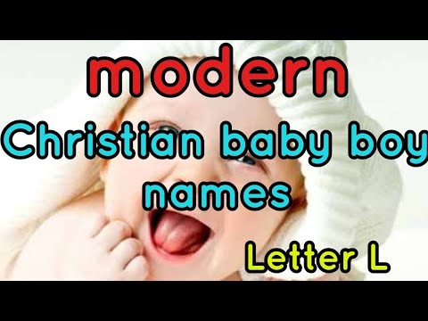 modern Christian baby boy names starting with L | L letter Christian baby boy names