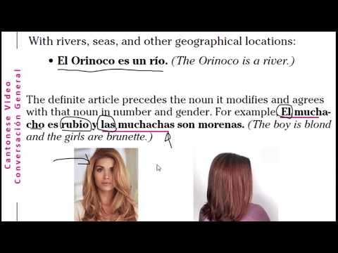 Espanol (Spanish) for Non Native (Definite and Indefinite Articles) – C2S1