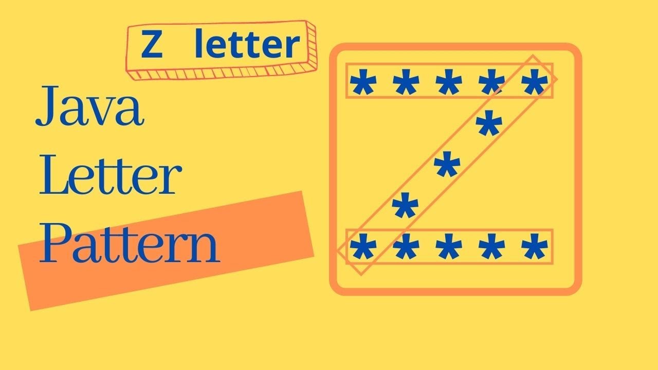 Star Pattern Program in Java to make Letters - using while loop