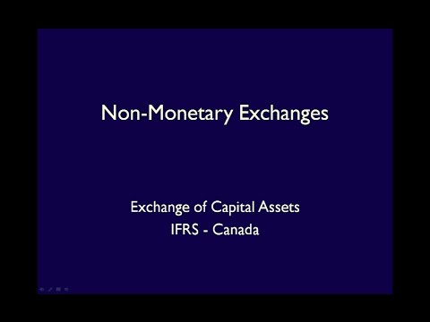Non Monetary Exchanges, Video 1