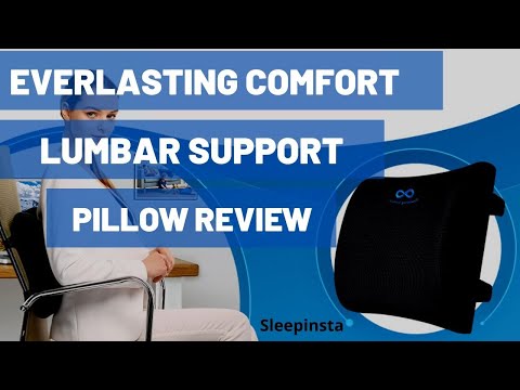 Everlasting Comfort Lumbar Support Pillow Review | Best Lumbar Support Pillow 2023