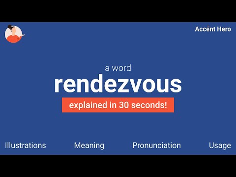 RENDEZVOUS - Meaning and Pronunciation