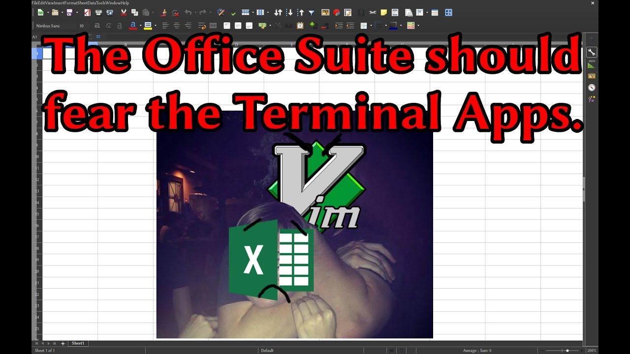 SC-IM: Vim-based Terminal Spreadsheet Editor!