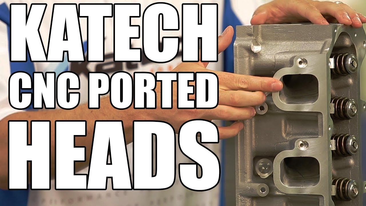 Katech CNC Ported Cylinder Heads for LS1, LS6, LS2, Trucks, LS3, L92, LS7, LT1 and LT4