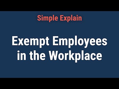 What Is an Exempt Employee?